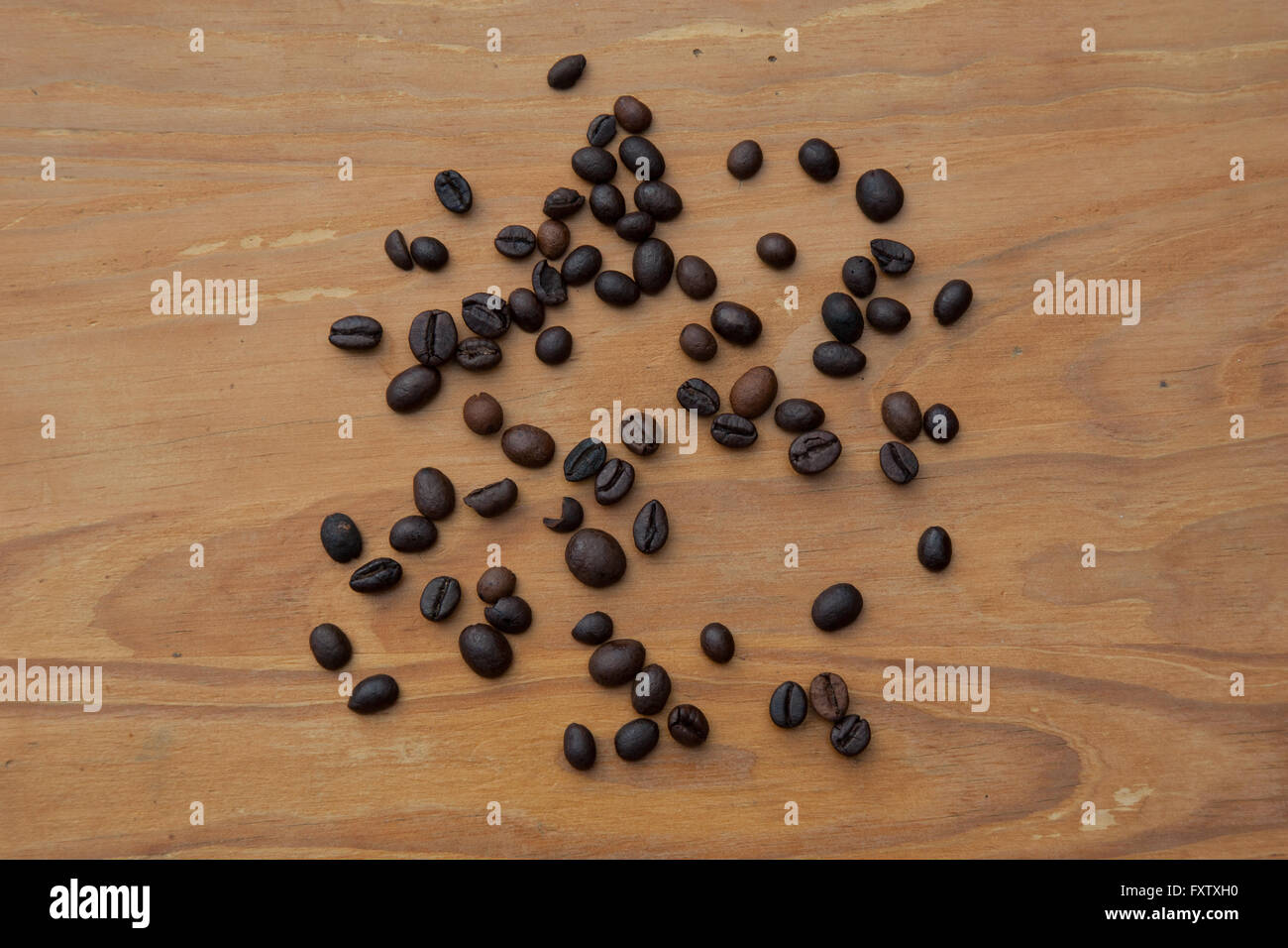 Dark brown coffee beans square hi-res stock photography and images - Alamy