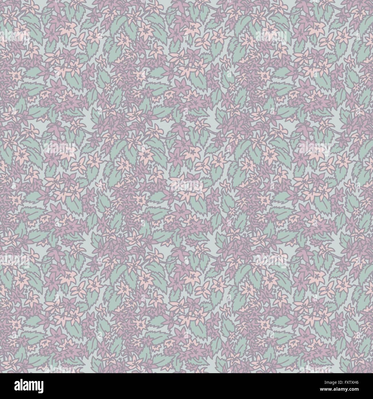 Seamless floral pattern. Vector illustration Stock Vector Image & Art ...