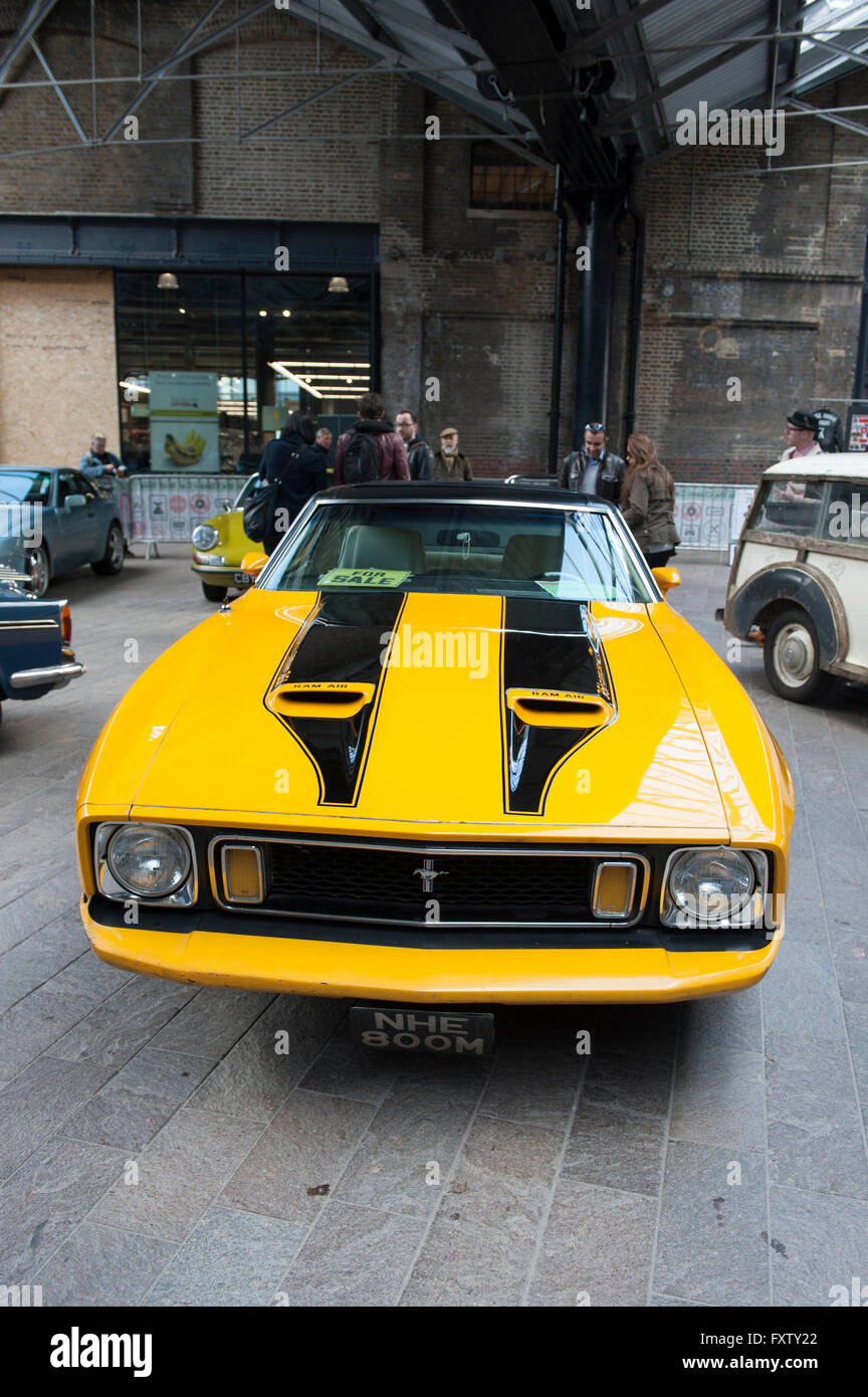 Classic cars for sale at the Classic car boot sale in Cubitt Square ...