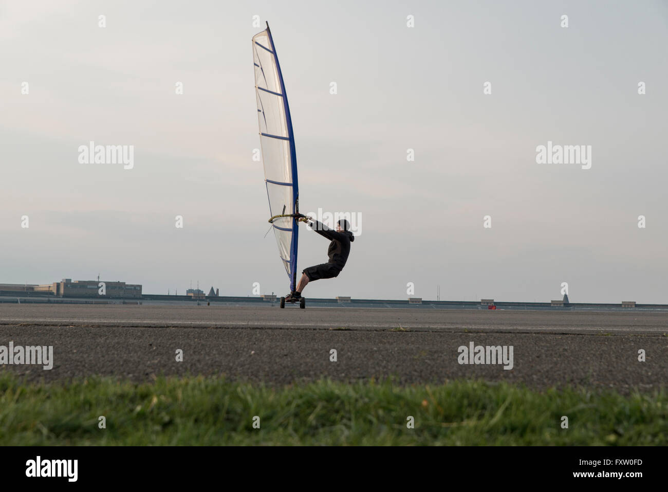 Tempelhof runway skateboard hi-res stock photography and images - Alamy