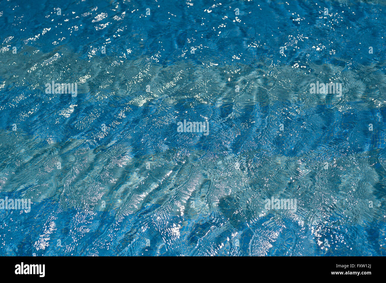 Pattern water texture in a swimming pool Stock Photo - Alamy