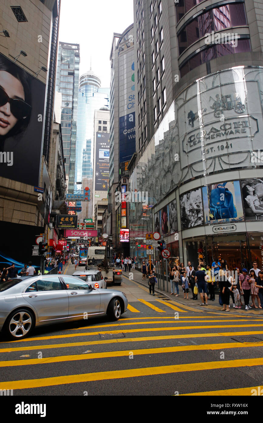 Queen's road central hong kong hi-res stock photography and images - Alamy