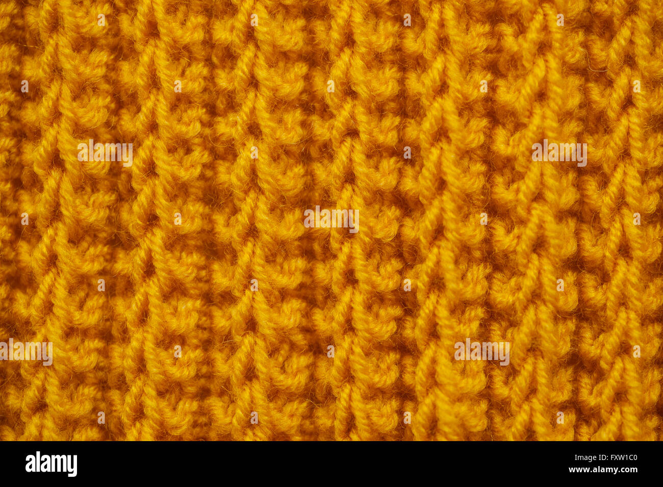 fabric orange knitted texture background with scarf clothing Stock ...