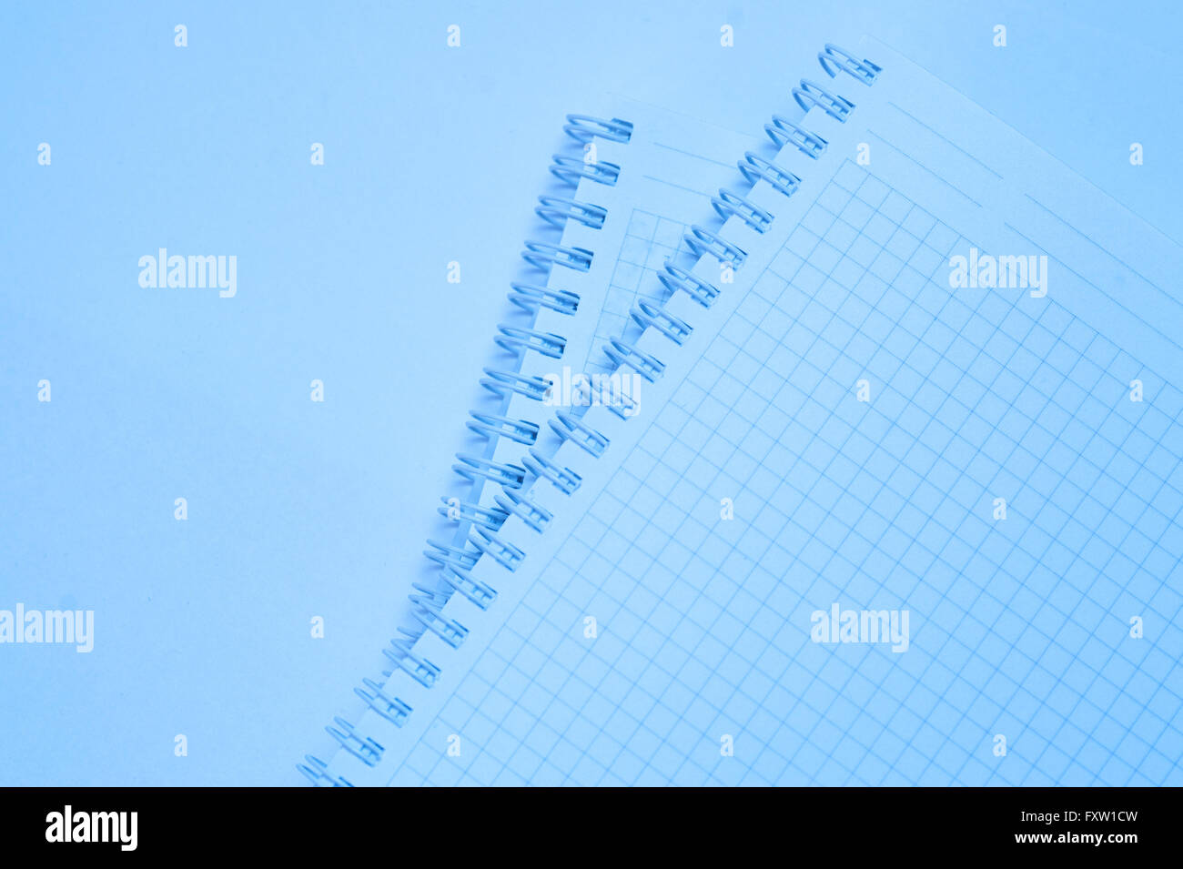 Open book blue background hi-res stock photography and images - Alamy