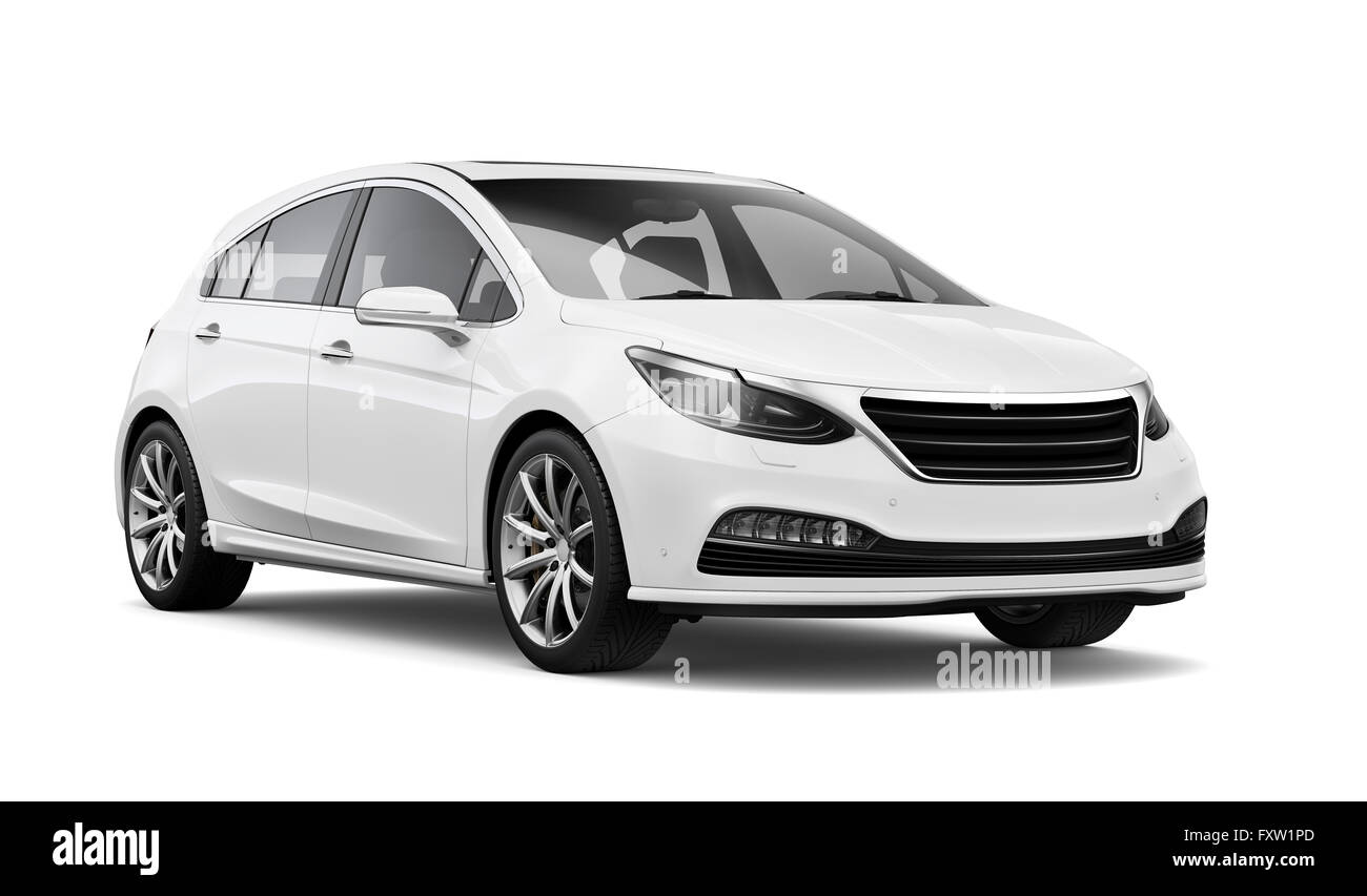 Generic hatchback car Stock Photo - Alamy