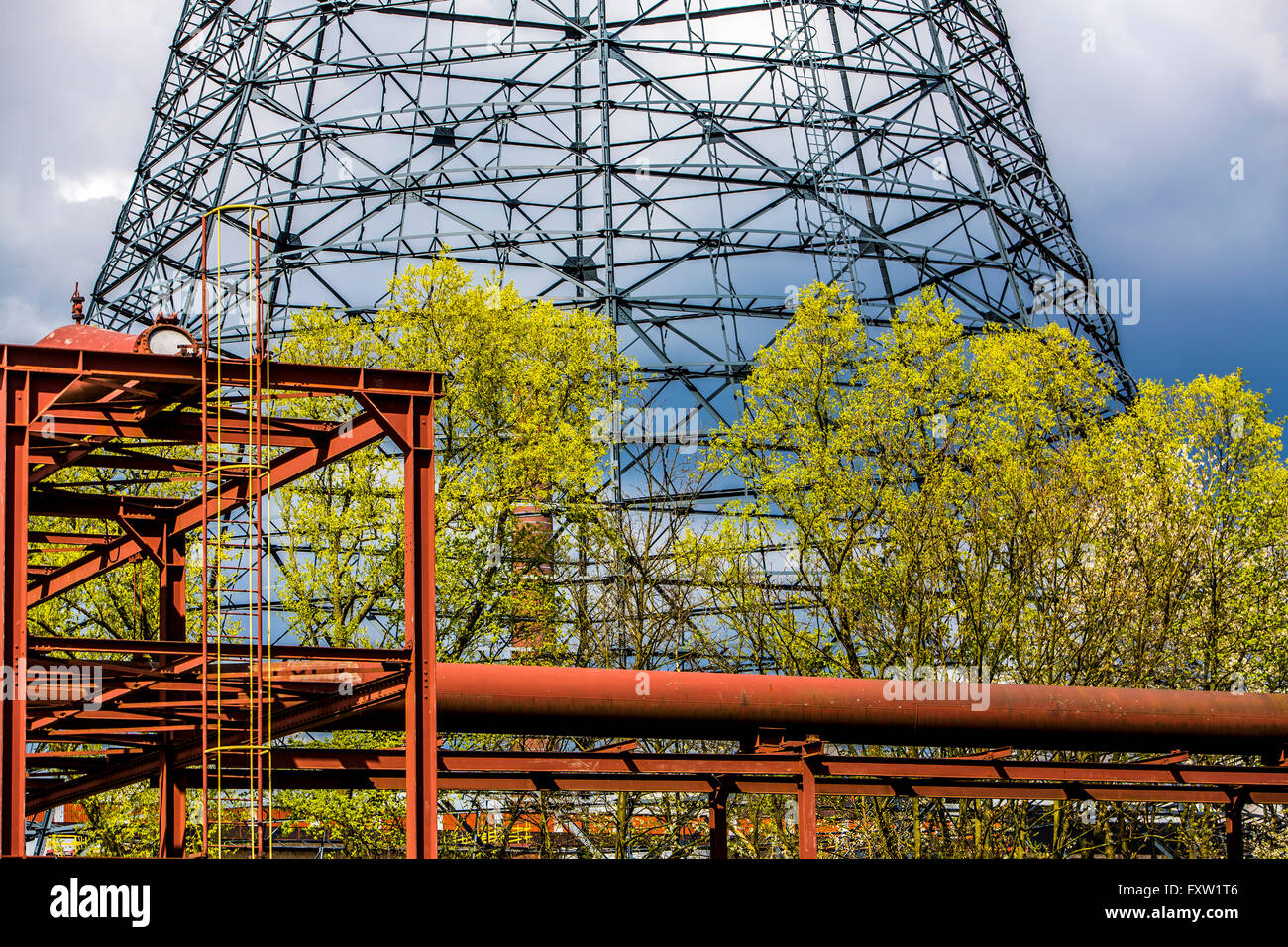 UNESCO world heritage site Zollverein colliery, details of the coking ...