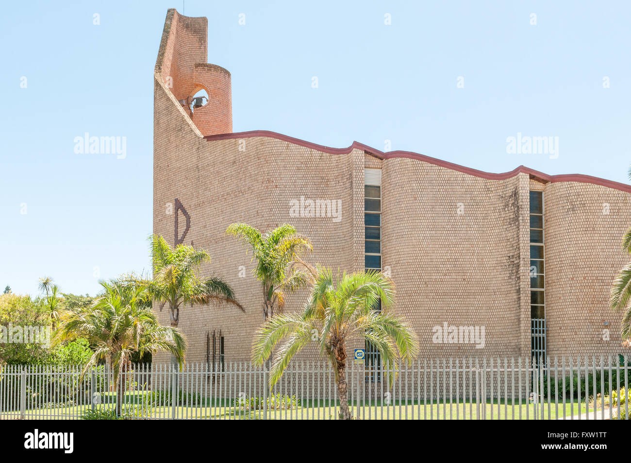HUMANSDORP, SOUTH AFRICA - FEBRUARY 28, 2016: The Dutch Reformed Church ...