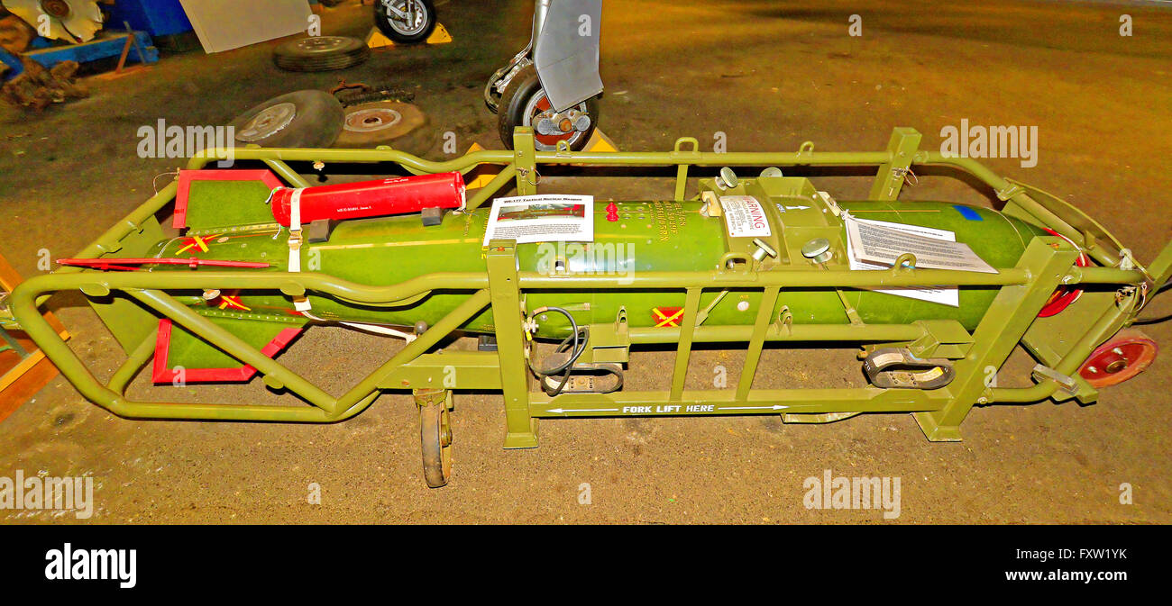 Tactical nuclear aircraft delivered weapon NE Aircraft Museum Stock ...