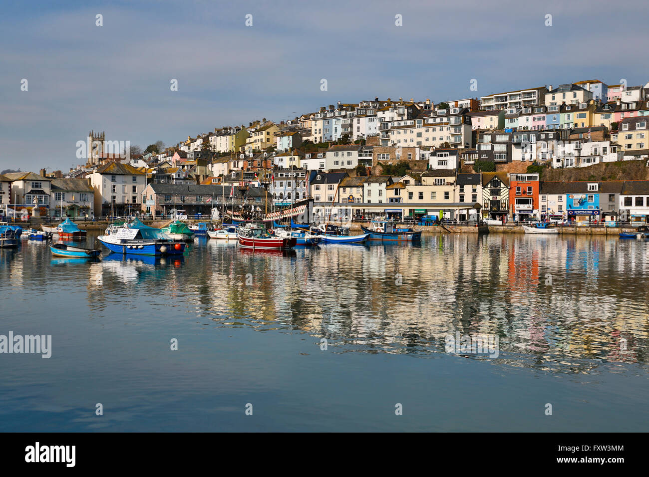 Brixham; Harbour; Devon; UK Stock Photo - Alamy