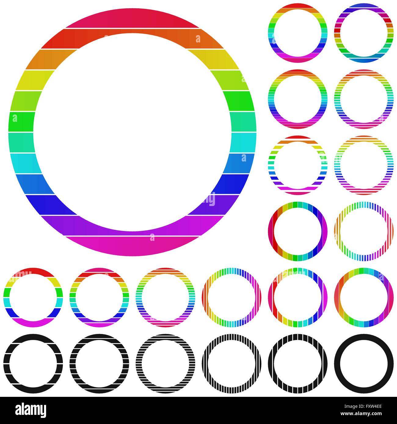 Rainbow token Stock Vector Images - Alamy