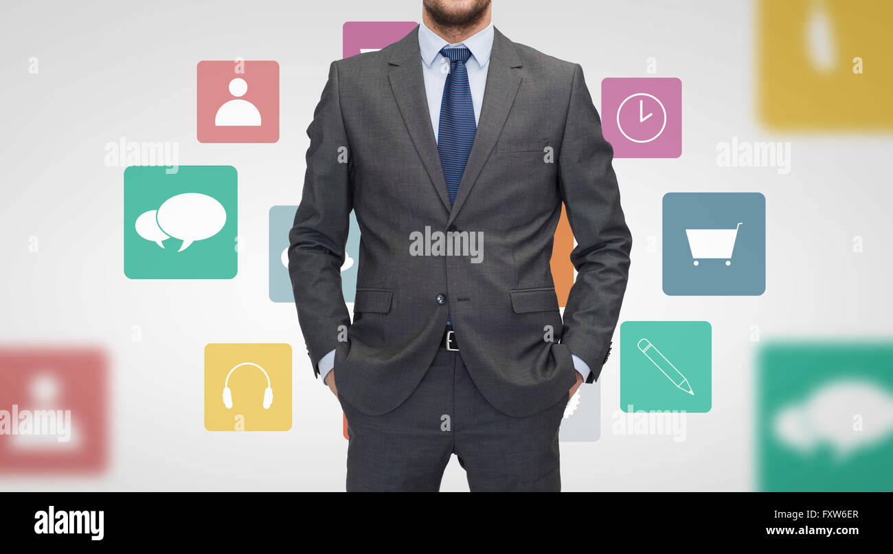 Suit icons hi-res stock photography and images - Alamy