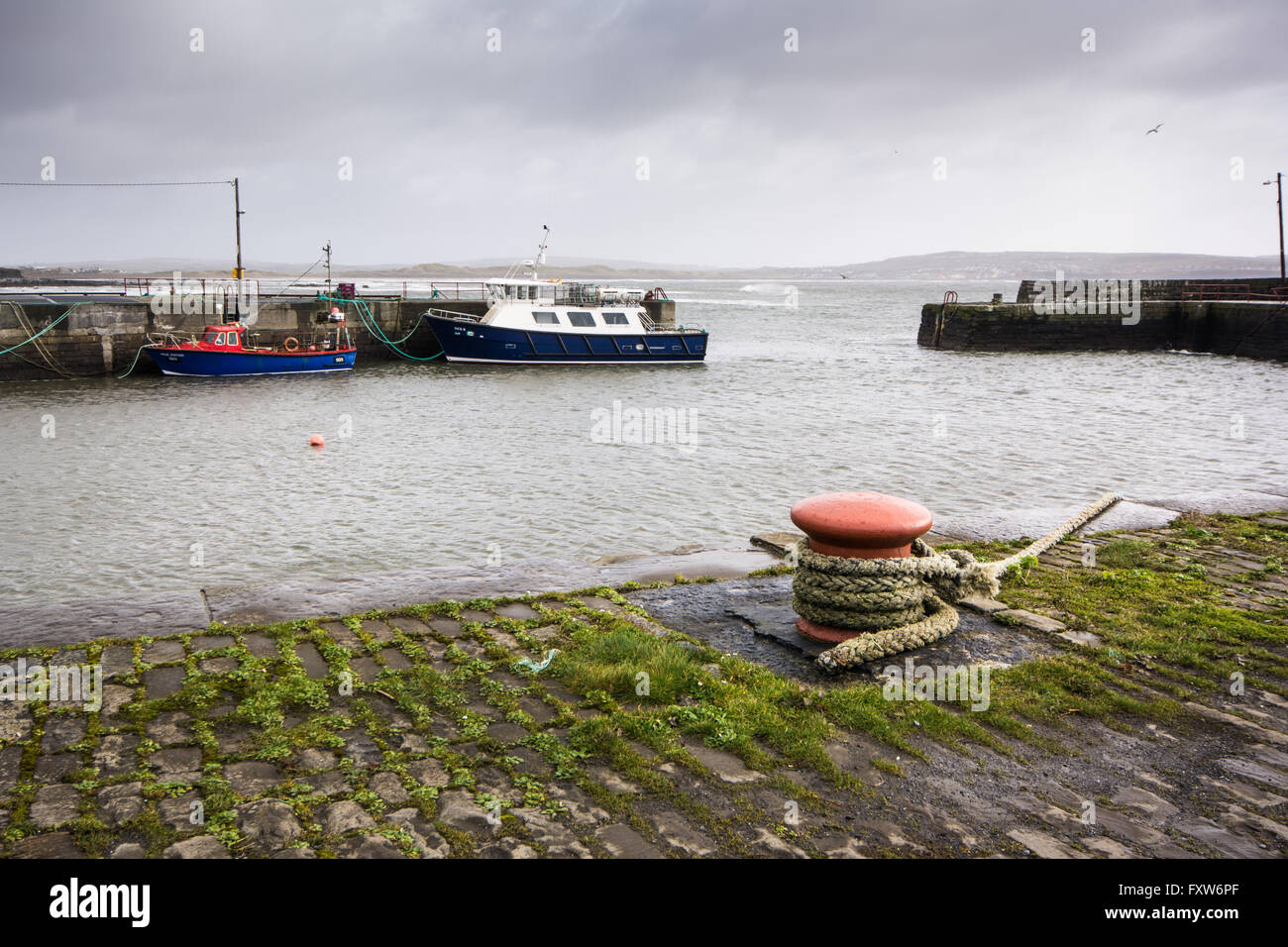 Liscannor Harbour, County Clare, Ireland Stock Photo - Alamy