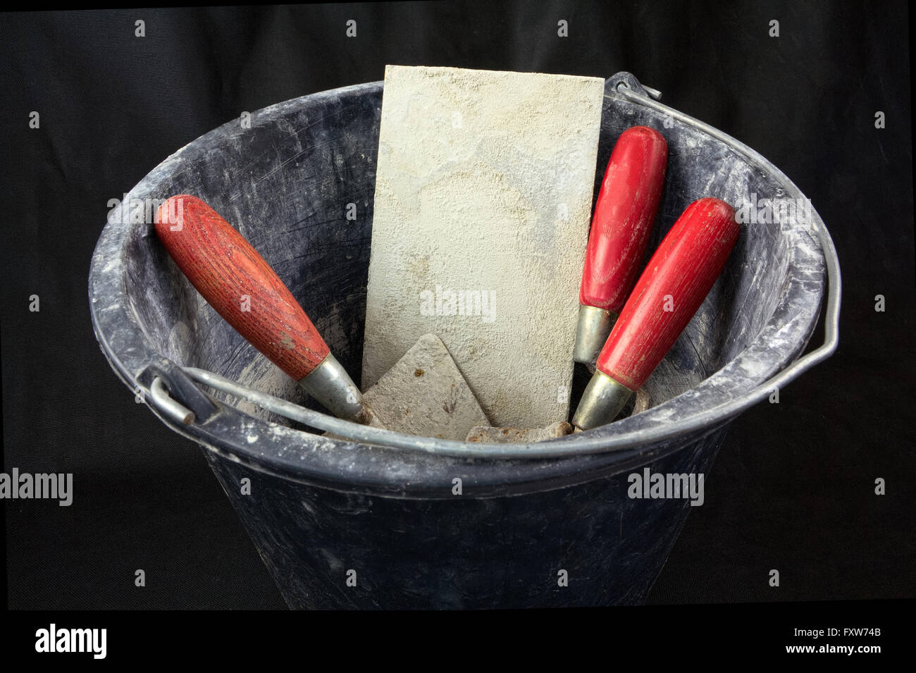 Bricklaying tools hi-res stock photography and images - Alamy
