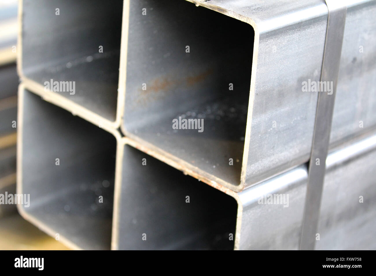 metal profile square tube foundation for building structures, steel ...