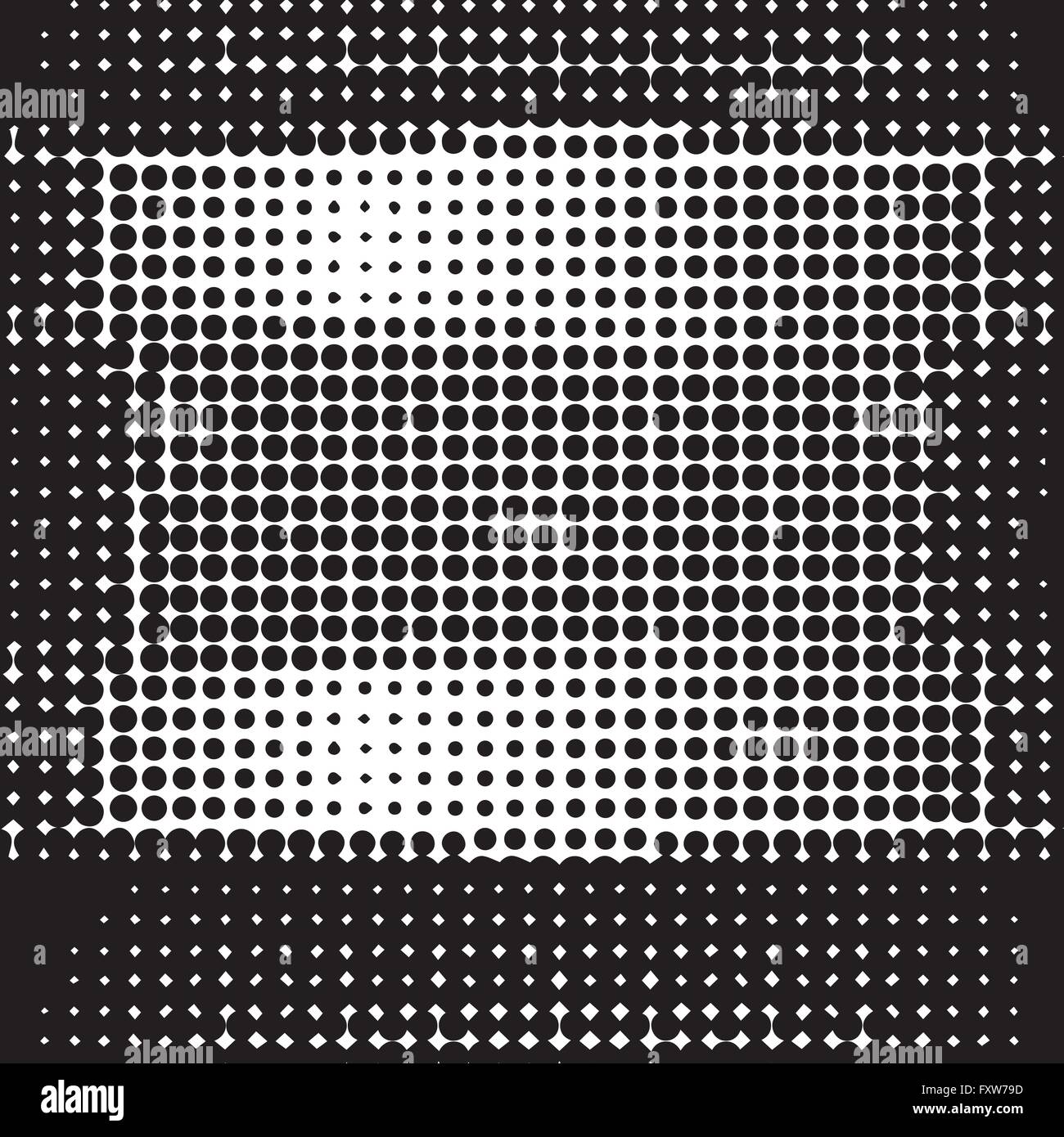 Halftone Pattern.. Dots on White Background Stock Vector Image & Art ...