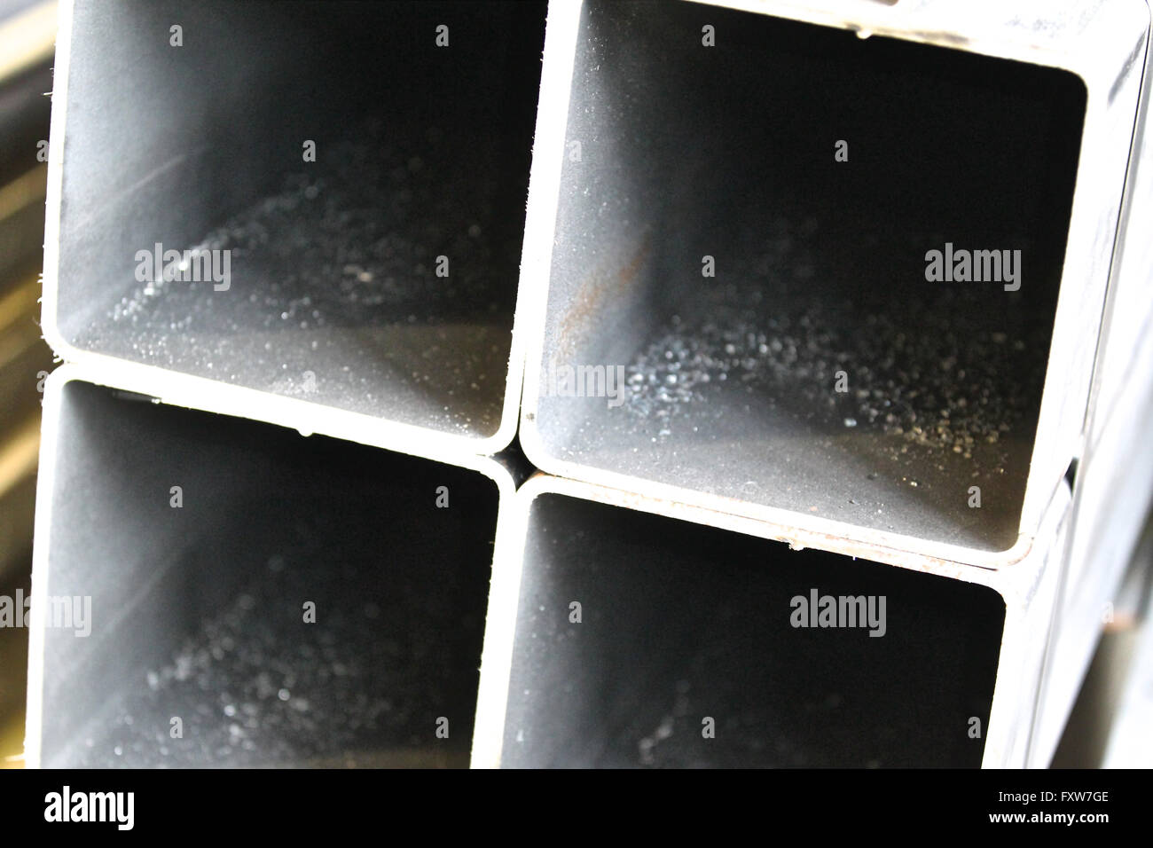 metal profile square tube foundation for building structures, steel ...