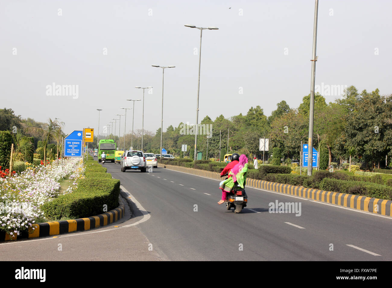 Shanti path new delhi beautiful hi-res stock photography and images - Alamy