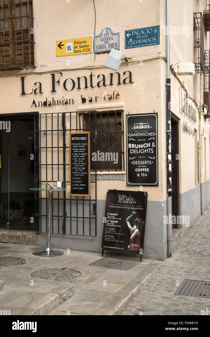 Granada spain bar hi-res stock photography and images - Alamy