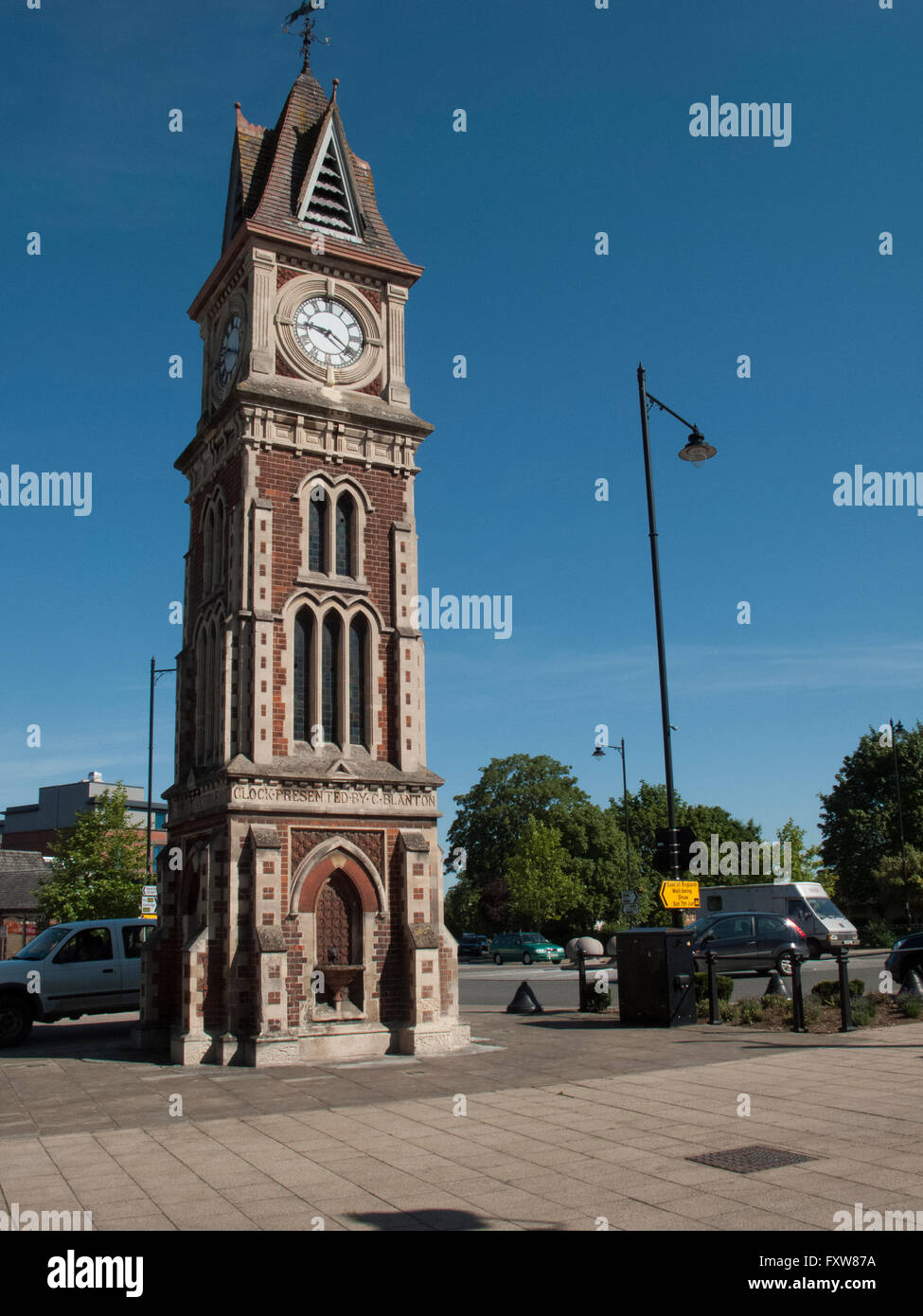 Newmarket clock tower built by Richard Arber to Commemorate Queen ...