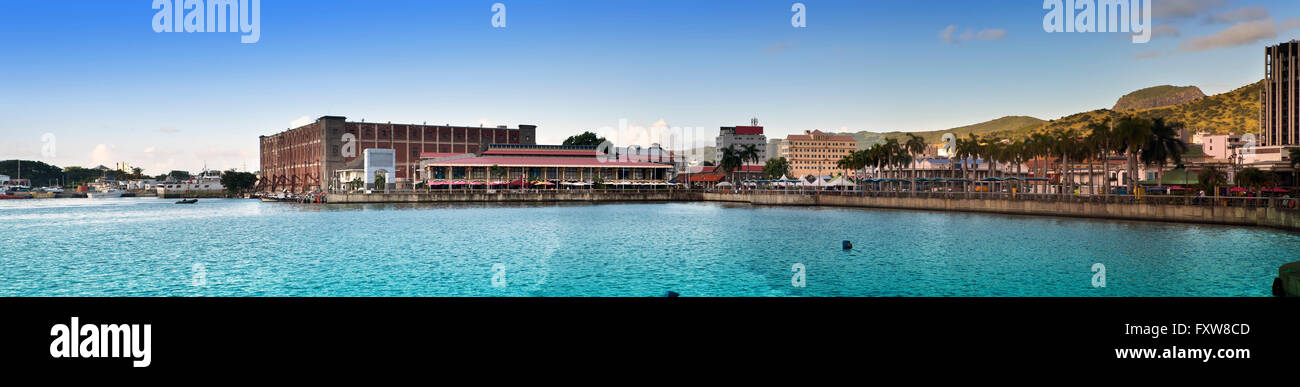 The embankment , Port-Louis- capital of Mauritius Stock Photo - Alamy