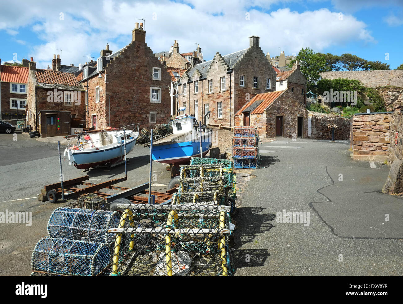 Fishing haven crail hi-res stock photography and images - Alamy