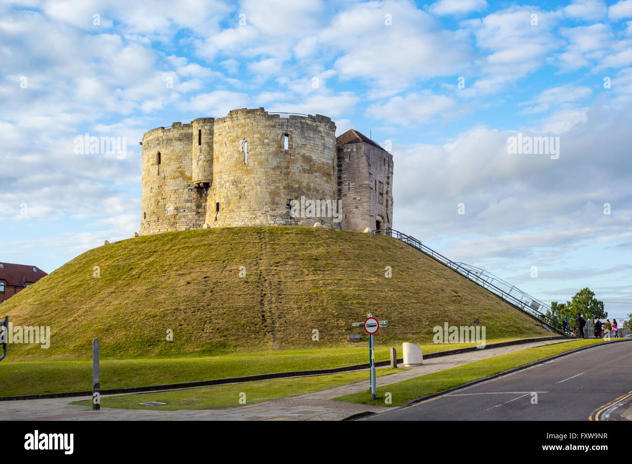 Old, historical architecture in York, North Yorkshire, England, UK ...
