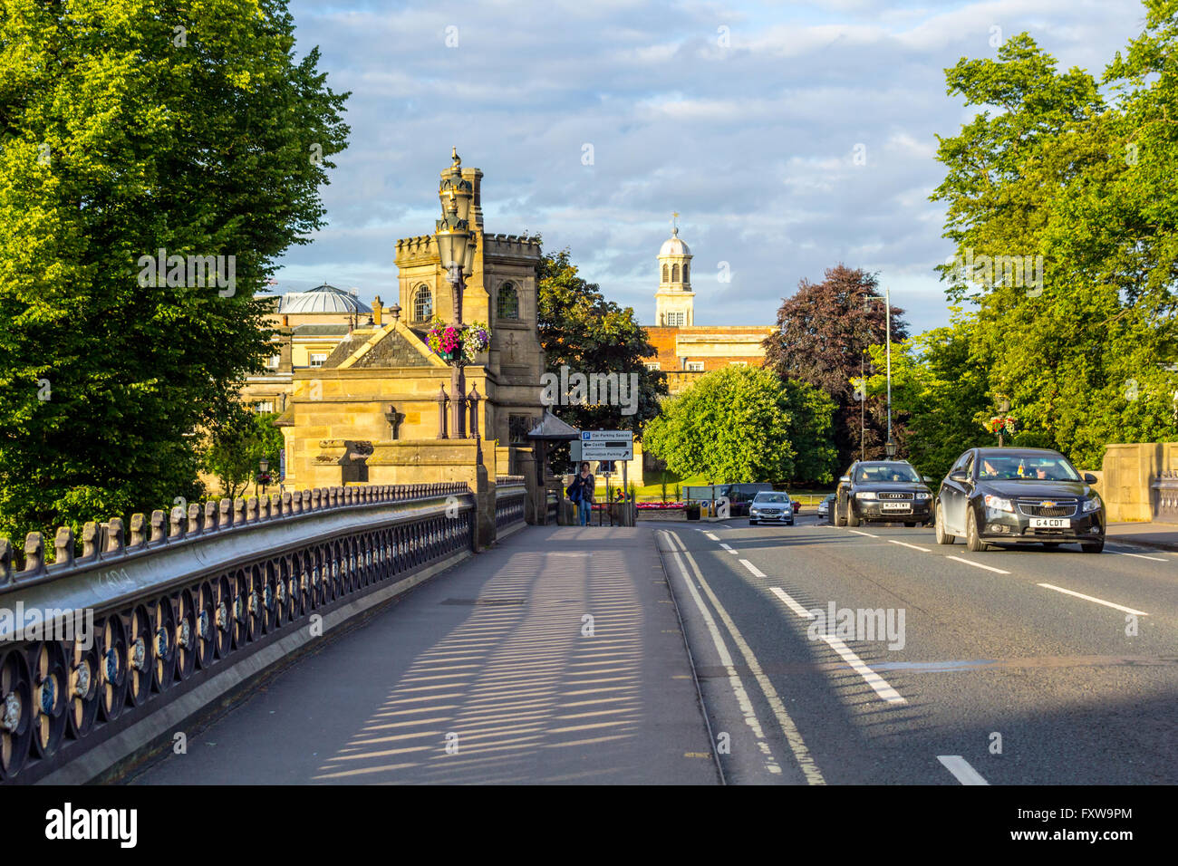Old, historical architecture in York, North Yorkshire, England, UK ...