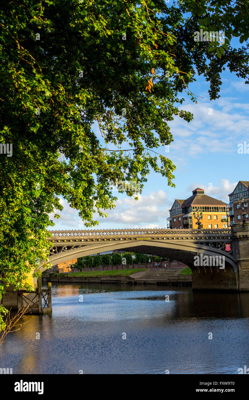 Old, historical architecture in York, North Yorkshire, England, UK ...