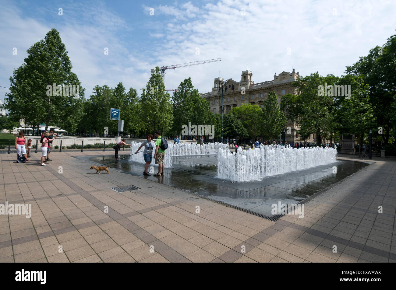 Freedom square budapest hi-res stock photography and images - Alamy