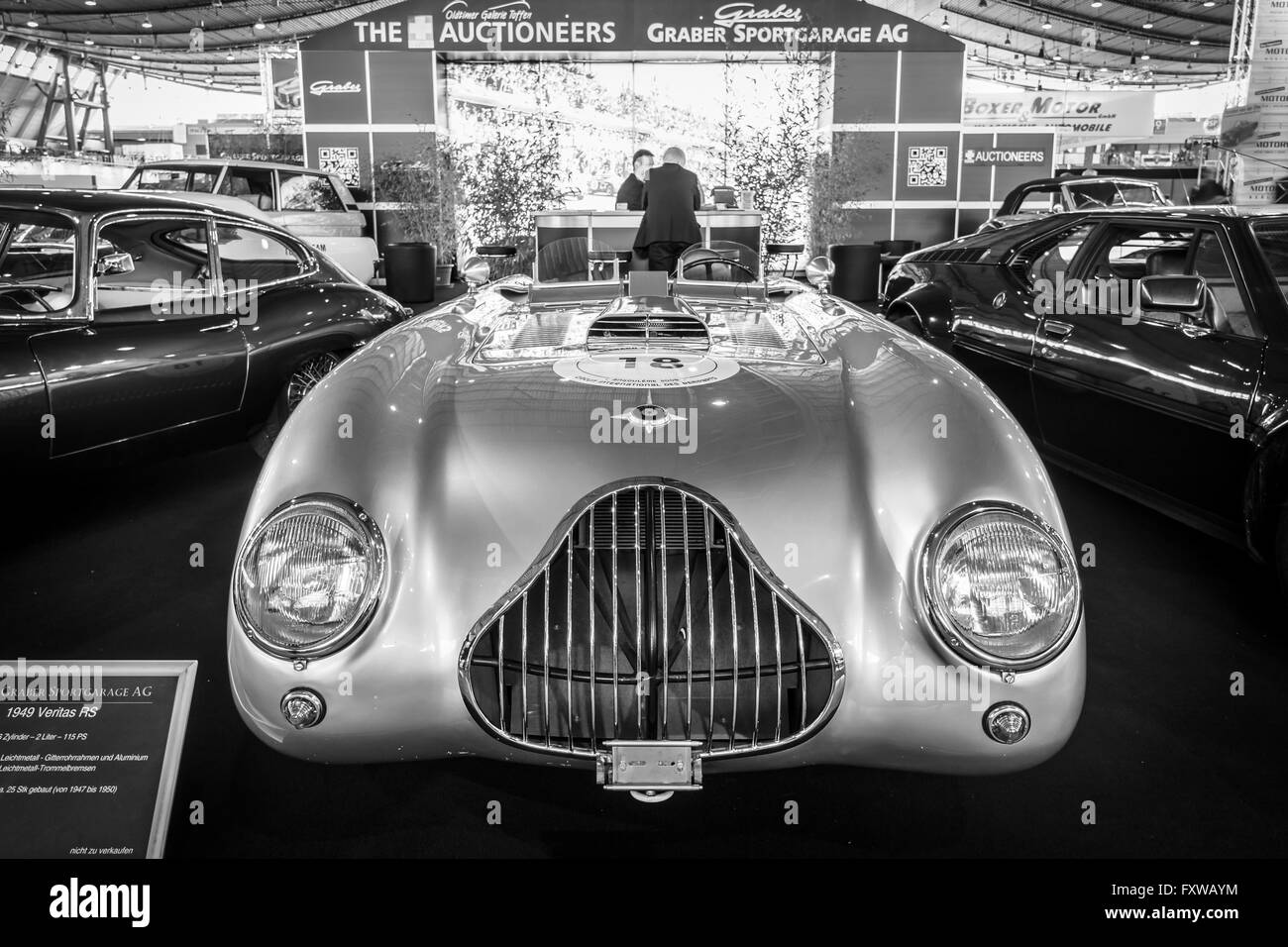 Racing car Veritas RS with the 6-cylinder engine of the BMW 328, 1949 ...