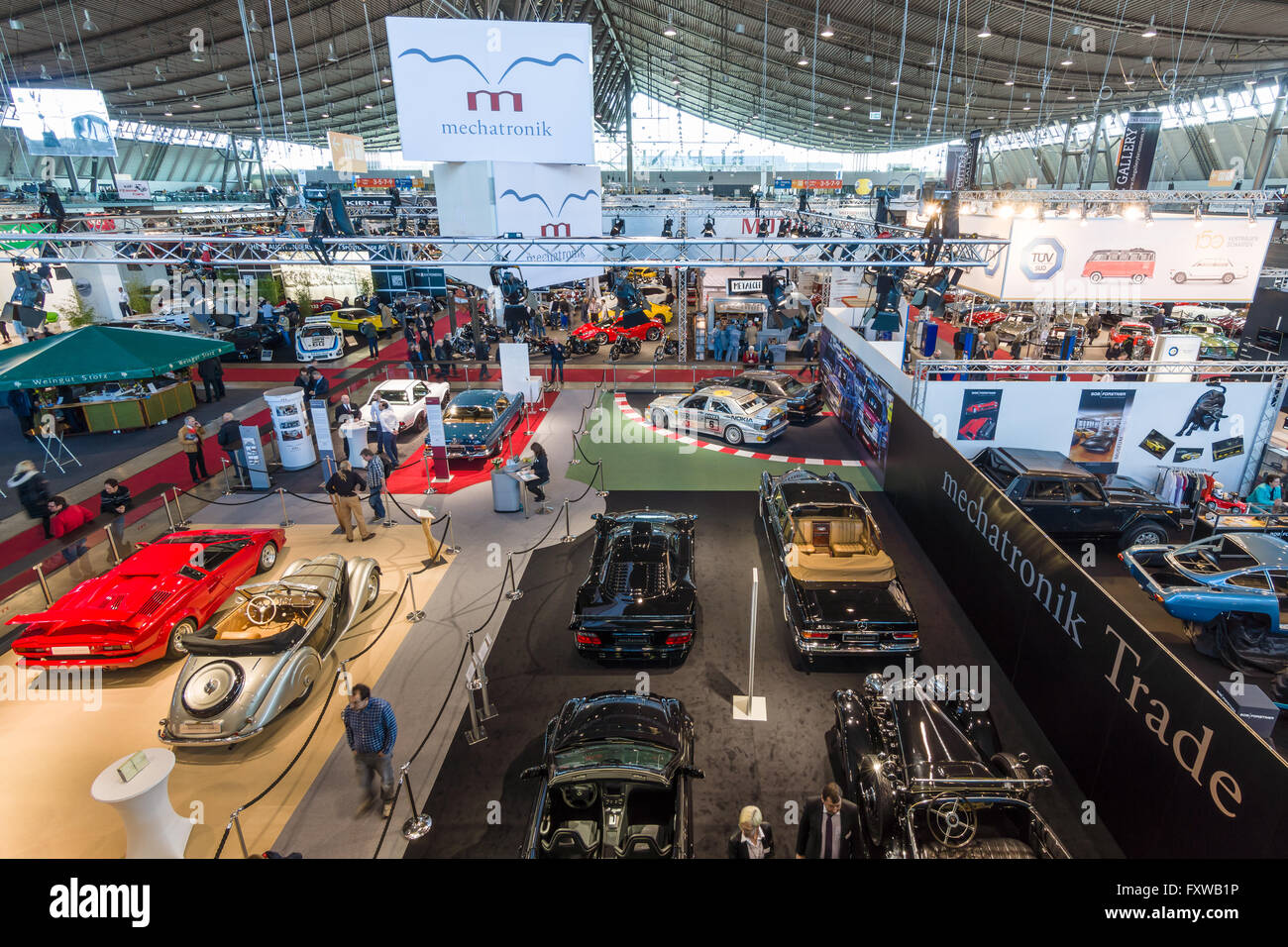 One of the exhibition halls. View from above. Europe's greatest classic ...