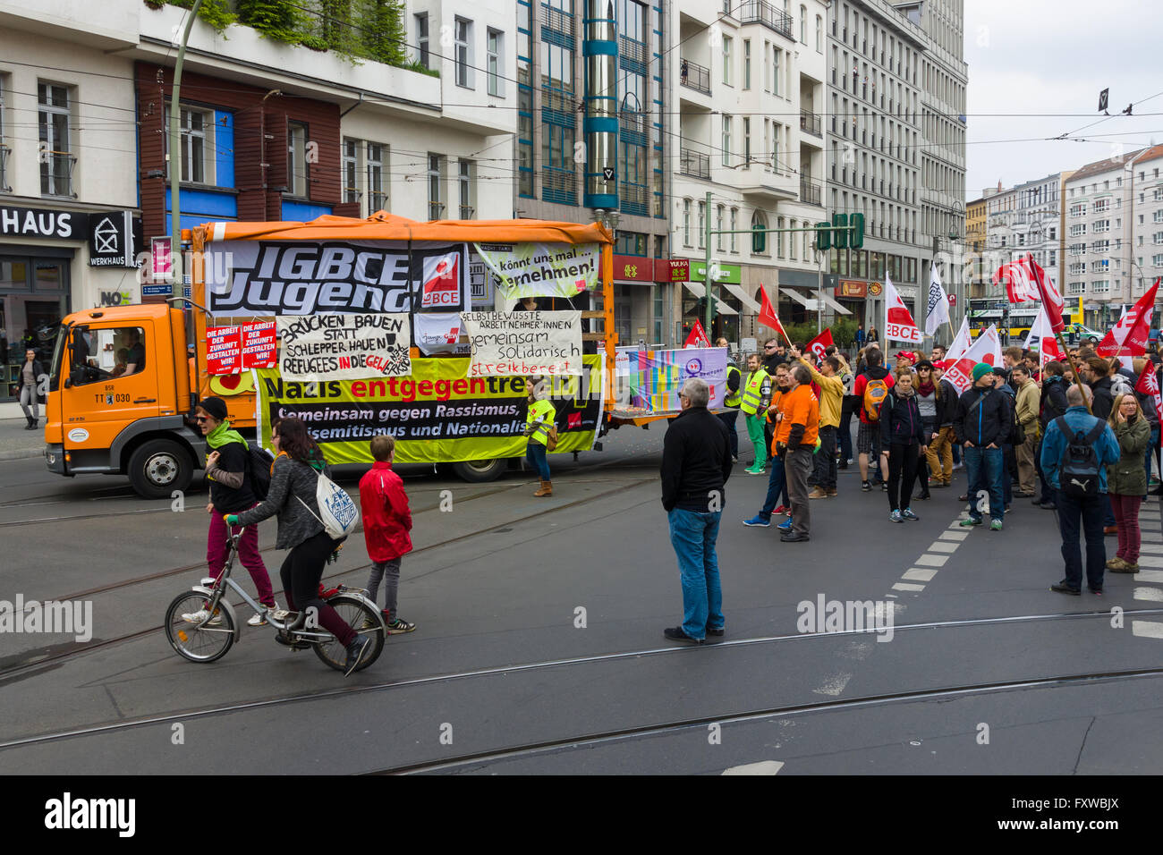 Confederation of german trade unions hi-res stock photography and ...