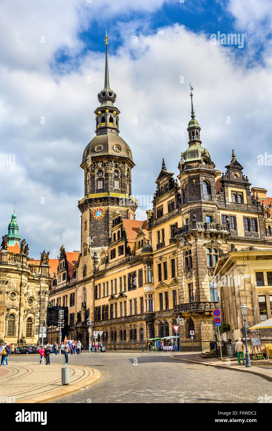 View of Dresden castle - Germany Stock Photo - Alamy