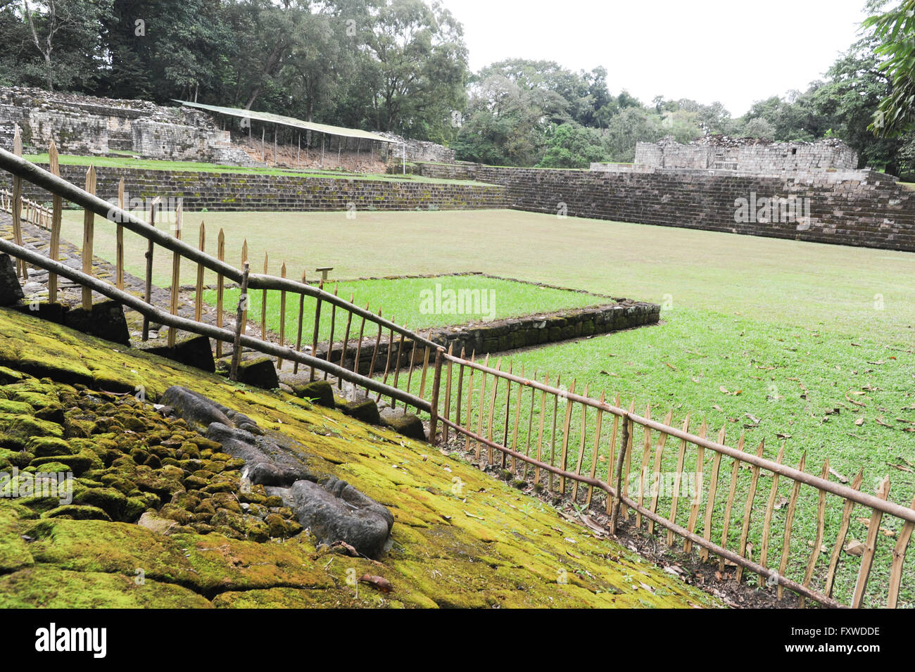 Mayan archaeological Site of Quirigua on Guatemala Stock Photo - Alamy