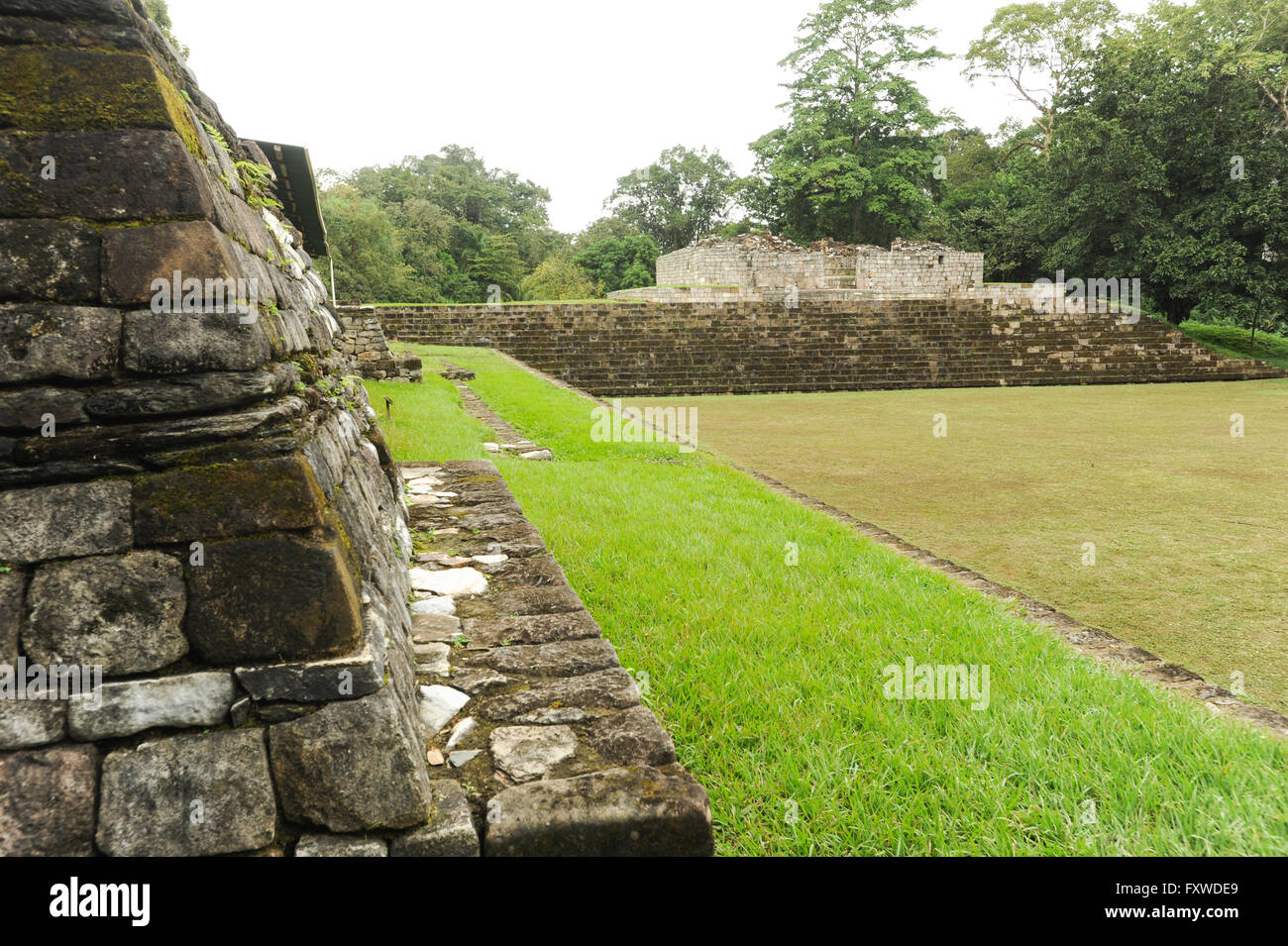 Mayan archaeological Site of Quirigua on Guatemala Stock Photo - Alamy
