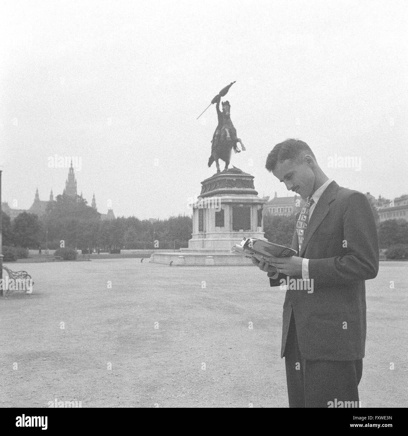 1950s people man hi-res stock photography and images - Alamy