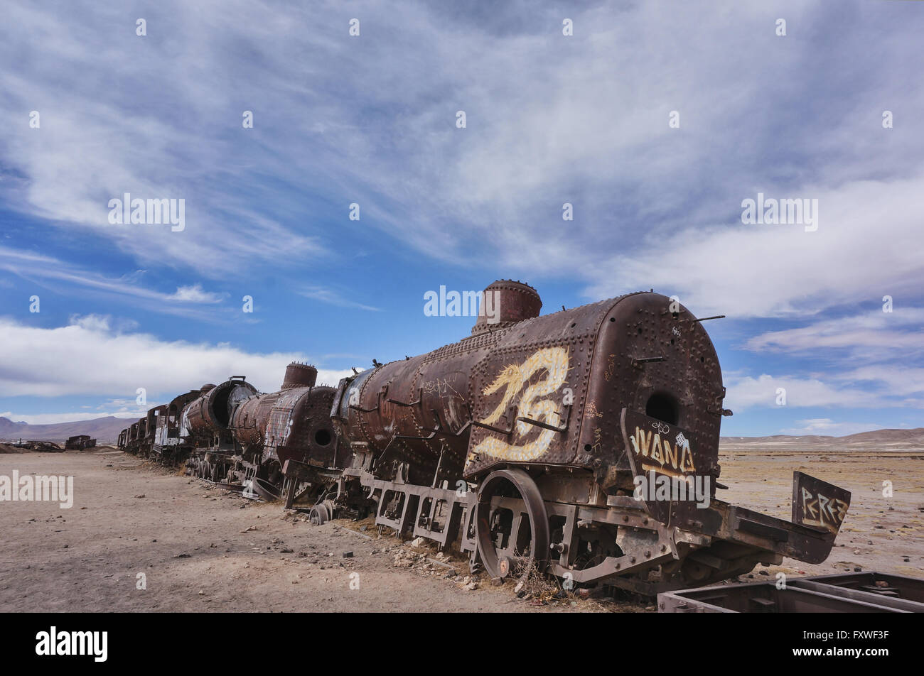 Bolivia - 22/08/2013 - Bolivia / Salar de Uyuni / Uyuni - Train ...