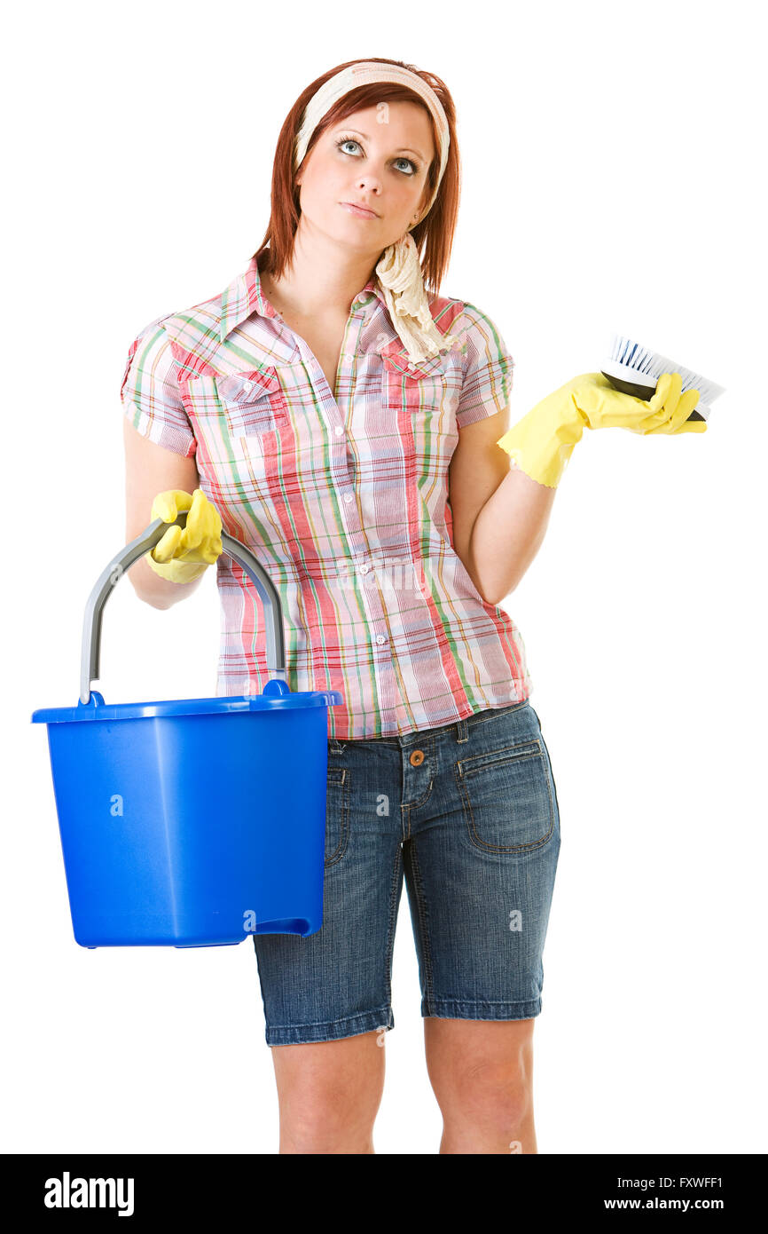 Extensive series on Spring Cleaning, with a pretty female. Lots of ...