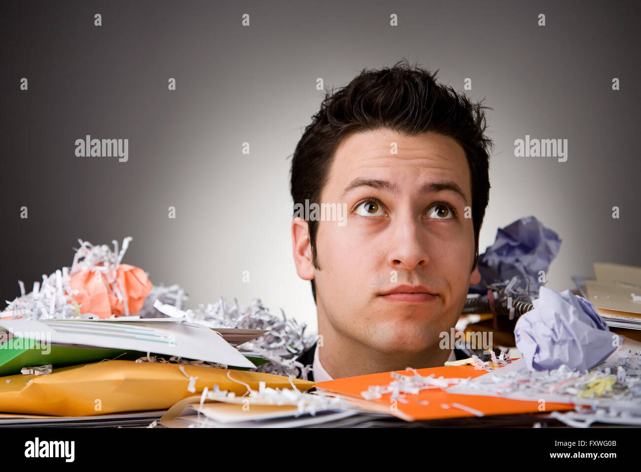 Buried paperwork hi-res stock photography and images - Alamy