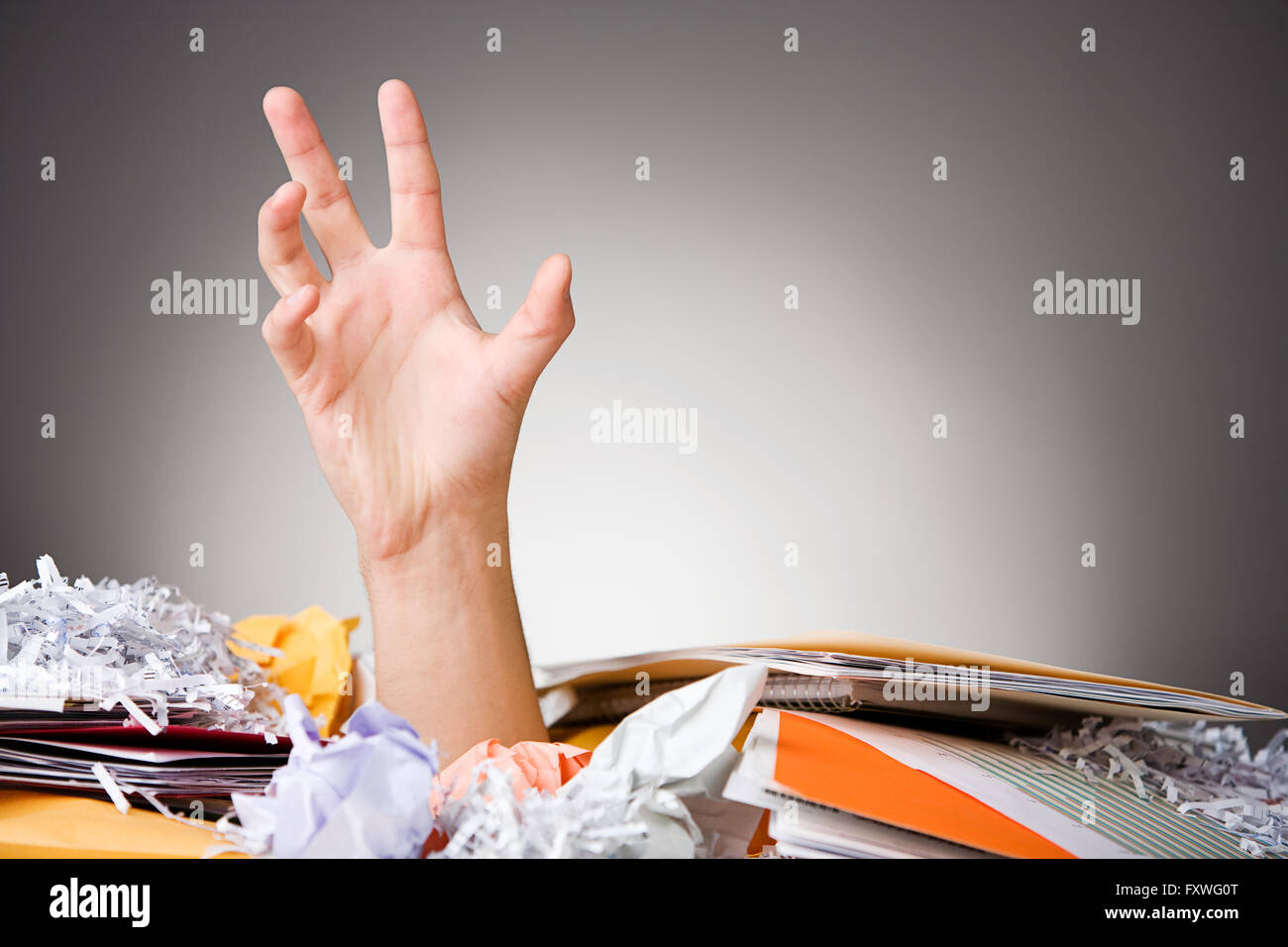 Series businessman overwhelmed buried work hi-res stock photography and ...