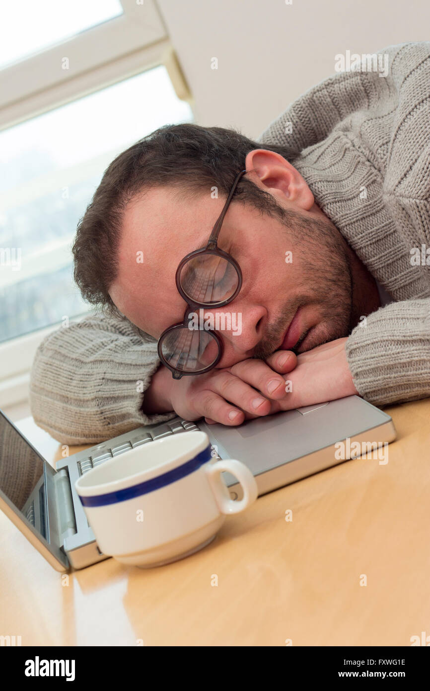 Worker napping hi-res stock photography and images - Alamy