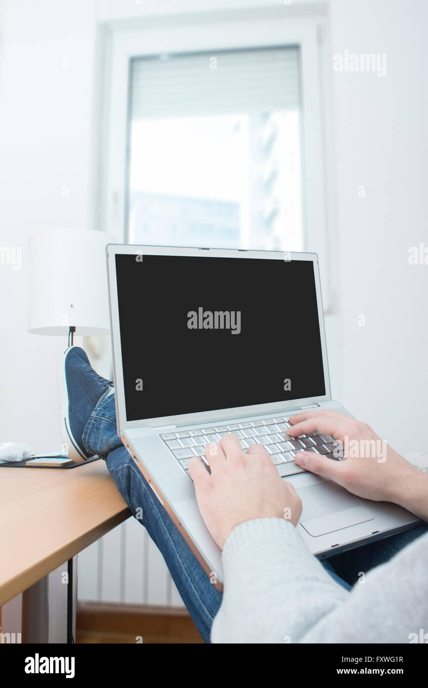 Desk legs hi-res stock photography and images - Alamy