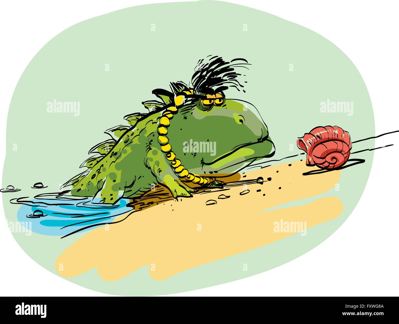 The evolution of men prehistoric fish Stock Vector Image & Art - Alamy