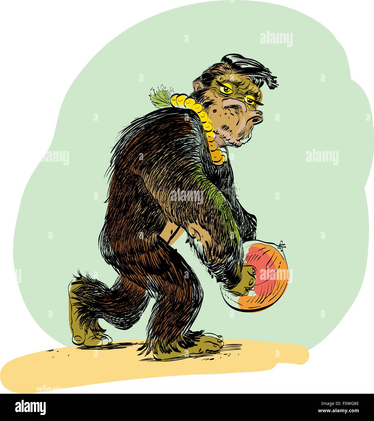 The evolution of men monkey Stock Vector Image & Art - Alamy
