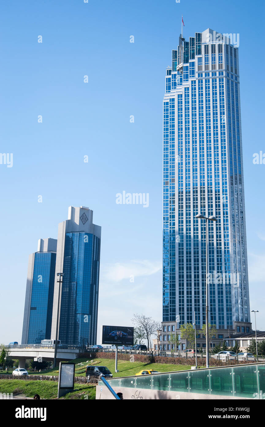 Istanbul levent turkey architecture buildings hi-res stock photography ...