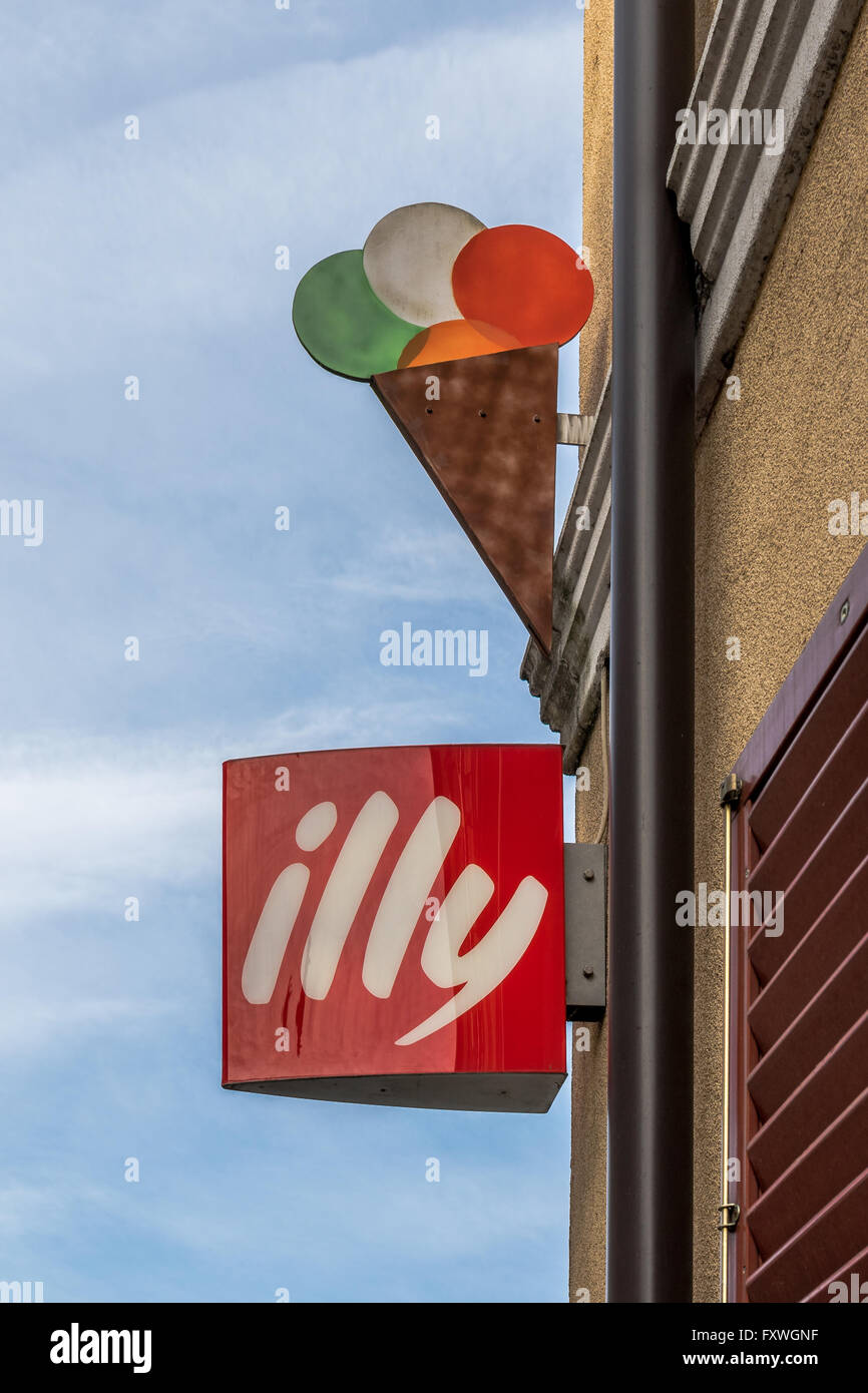 Ice cream cone logo hi-res stock photography and images - Alamy