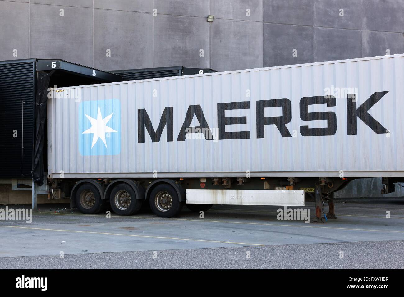 Maersk logo hi-res stock photography and images - Alamy