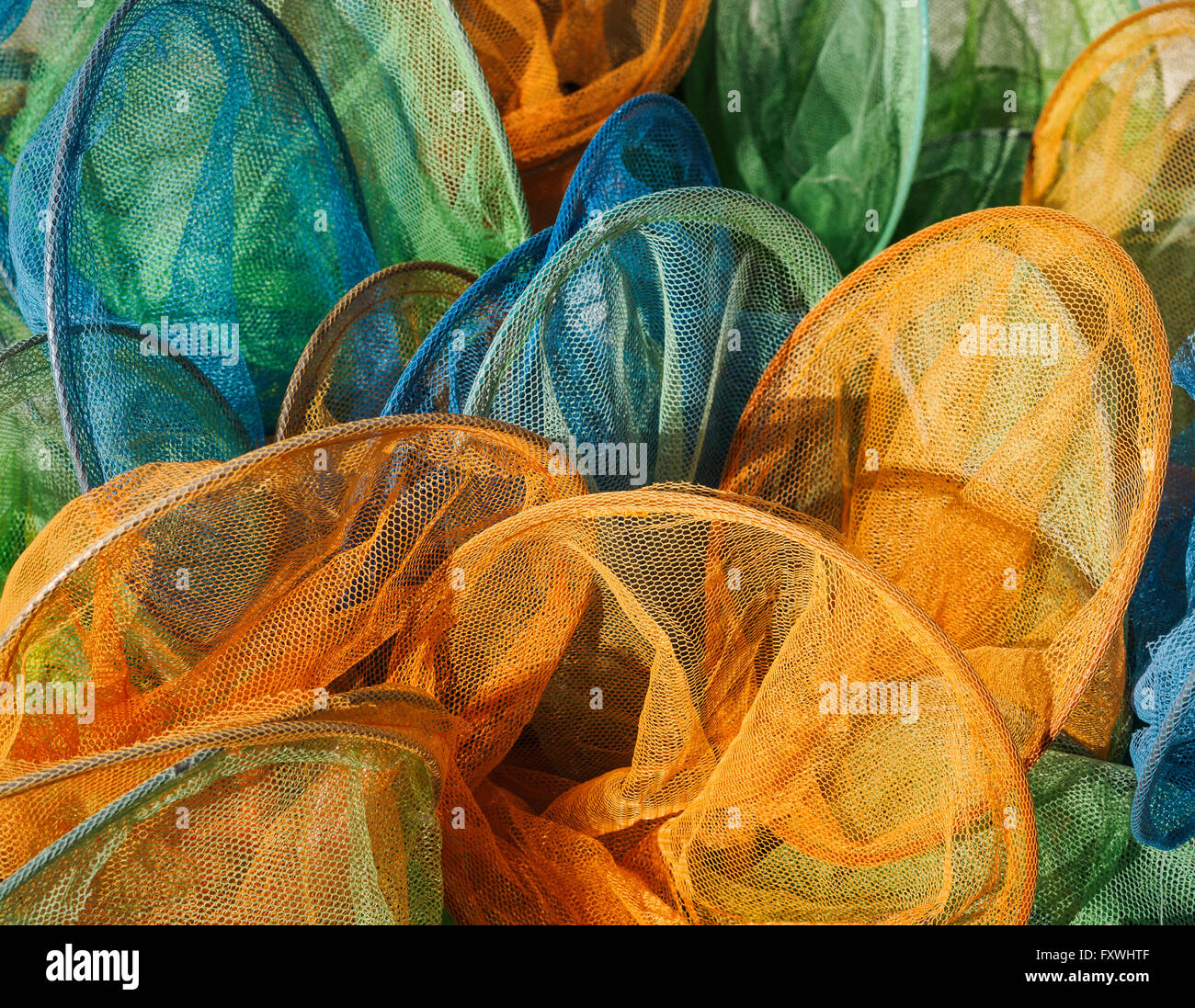 Childrens crabbing nets hi-res stock photography and images - Alamy