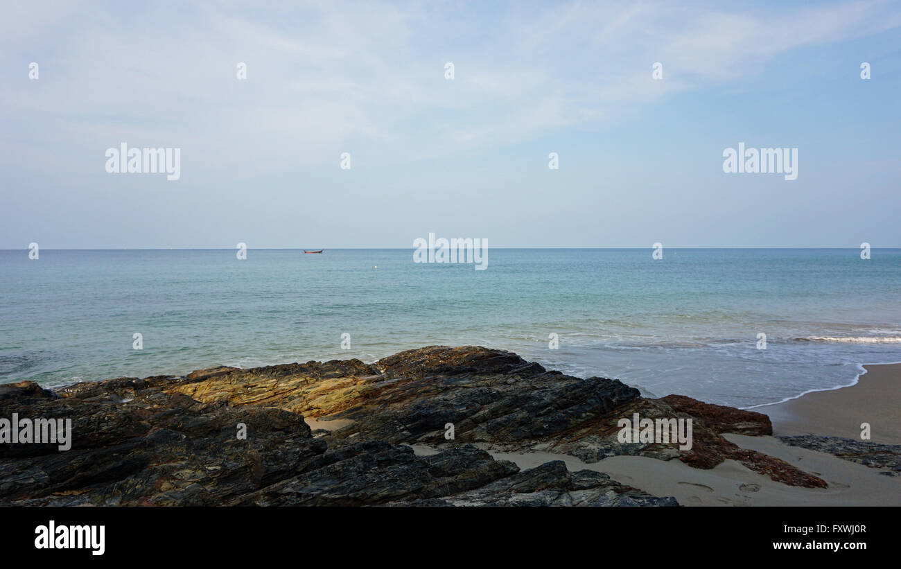 natural beach on ko lanta in thailand Stock Photo - Alamy