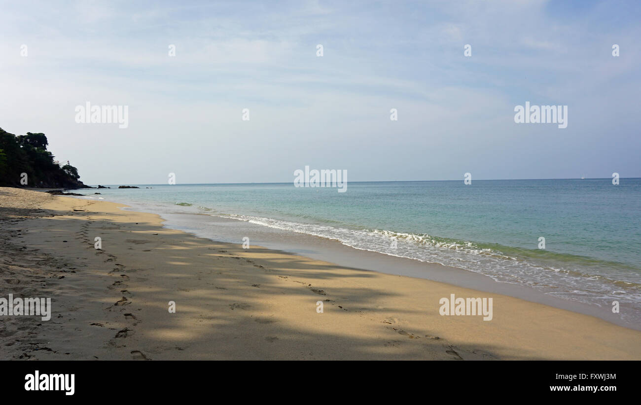natural beach on ko lanta in thailand Stock Photo - Alamy